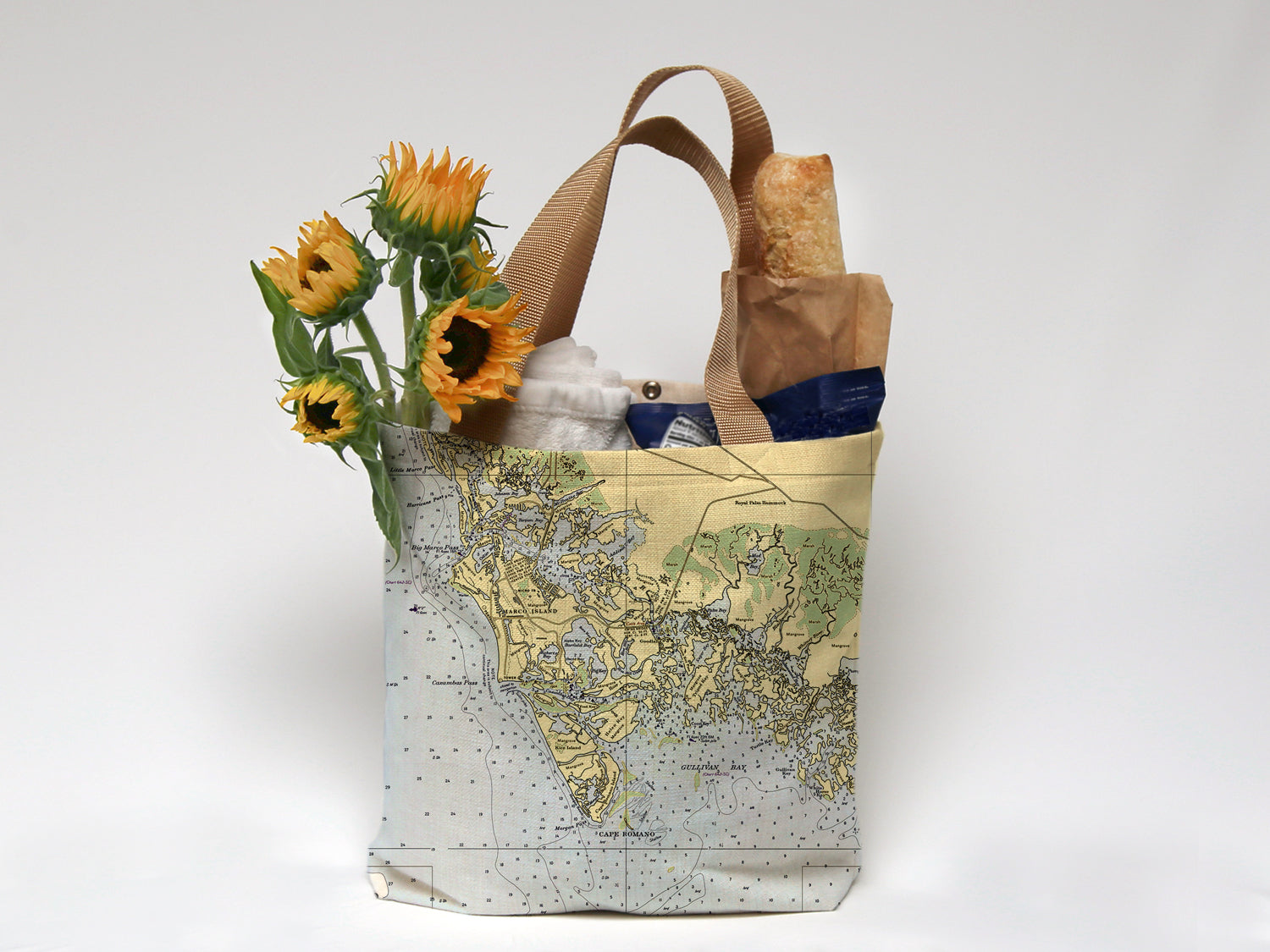 Marco Island Chart Tote – My Signal Flags
