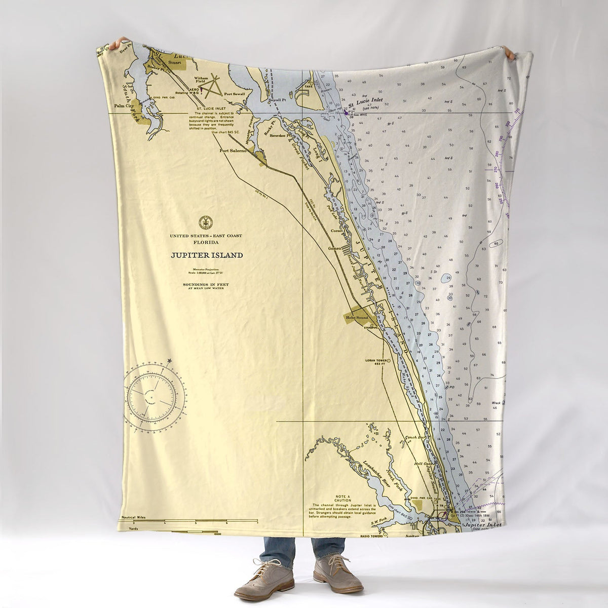 Jupiter InletFL Chart Blanket – My Signal Flags