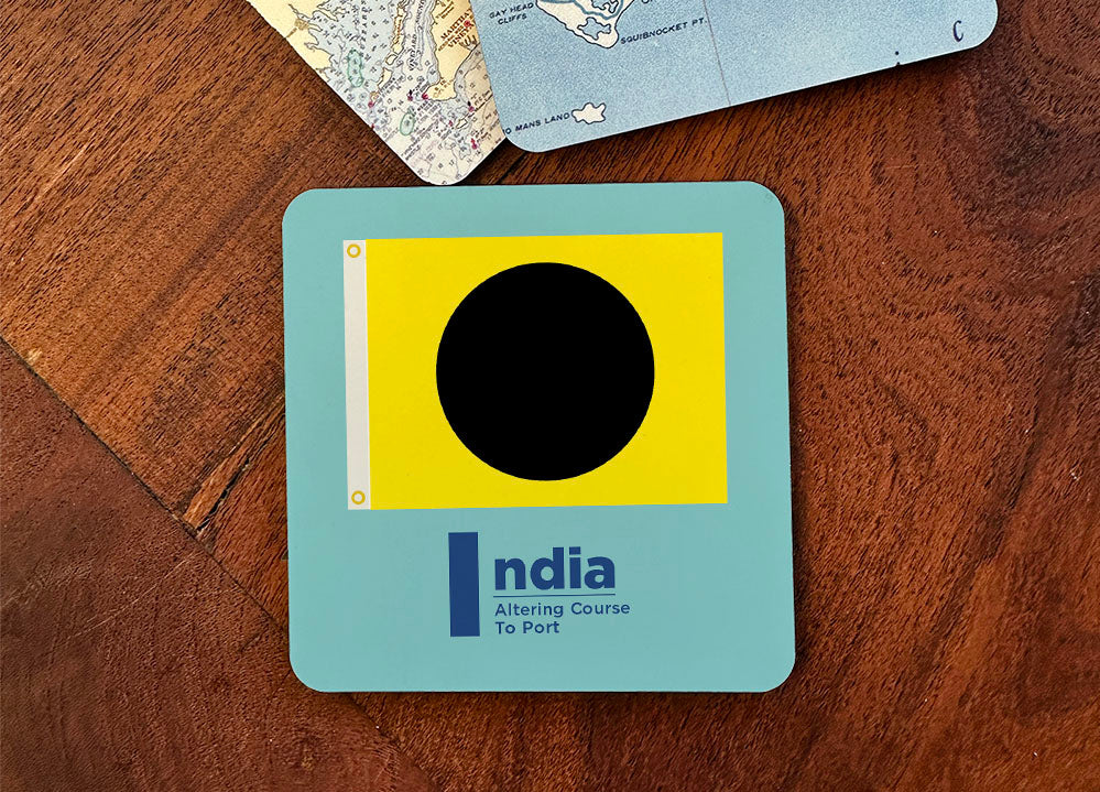 Personalized signal flag coasters – My Signal Flags