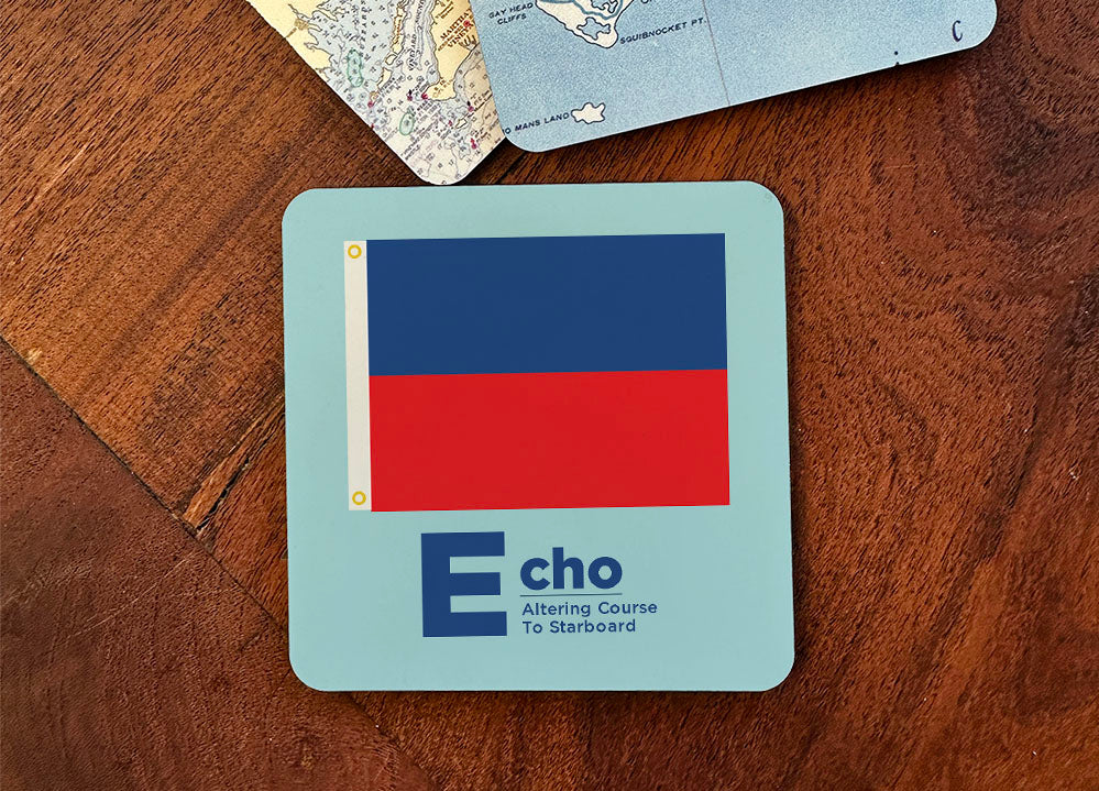 Personalized signal flag coasters – My Signal Flags