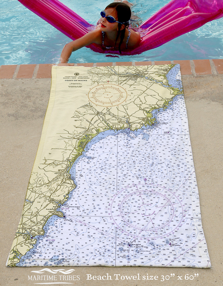 64” x 60” Beach Towel. Side A is fleece, Side B is Cotton terry – My ...