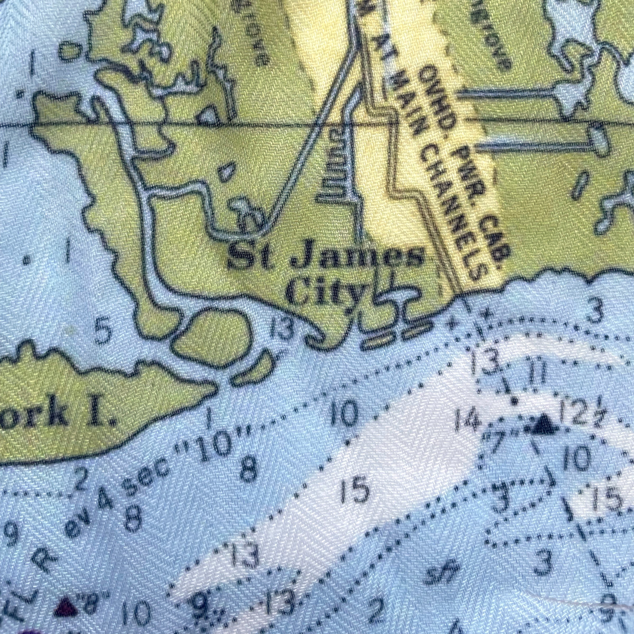 Map Scarf of the world’s best destinations – My Signal Flags