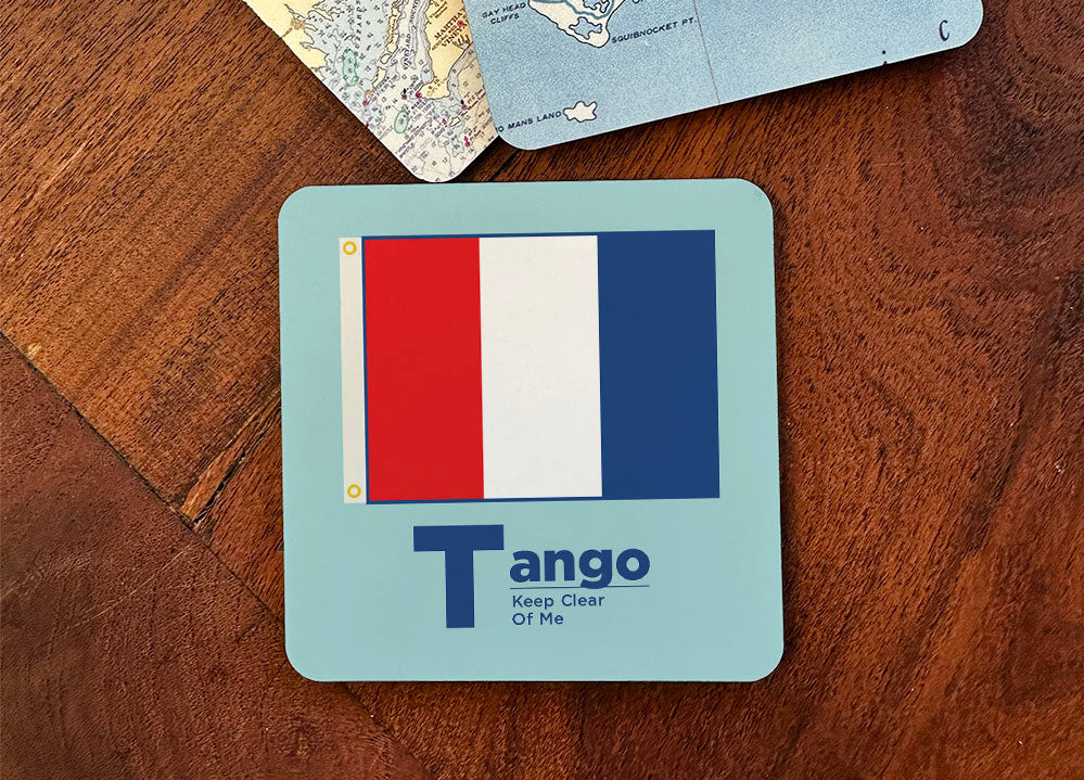 Personalized signal flag coasters – My Signal Flags
