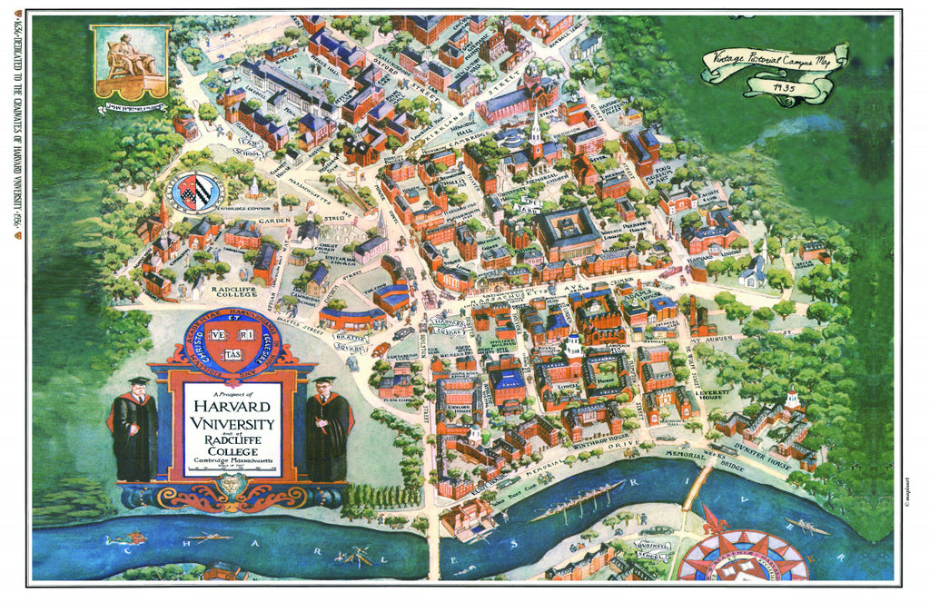 Harvard University Campus Map