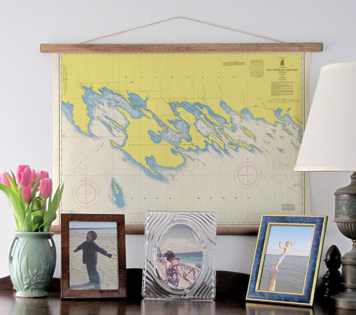 Vintage Map Scroll – My Signal Flags