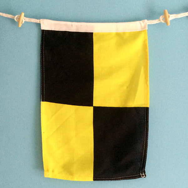 "L" Nautical Signal Code Flag – My Signal Flags