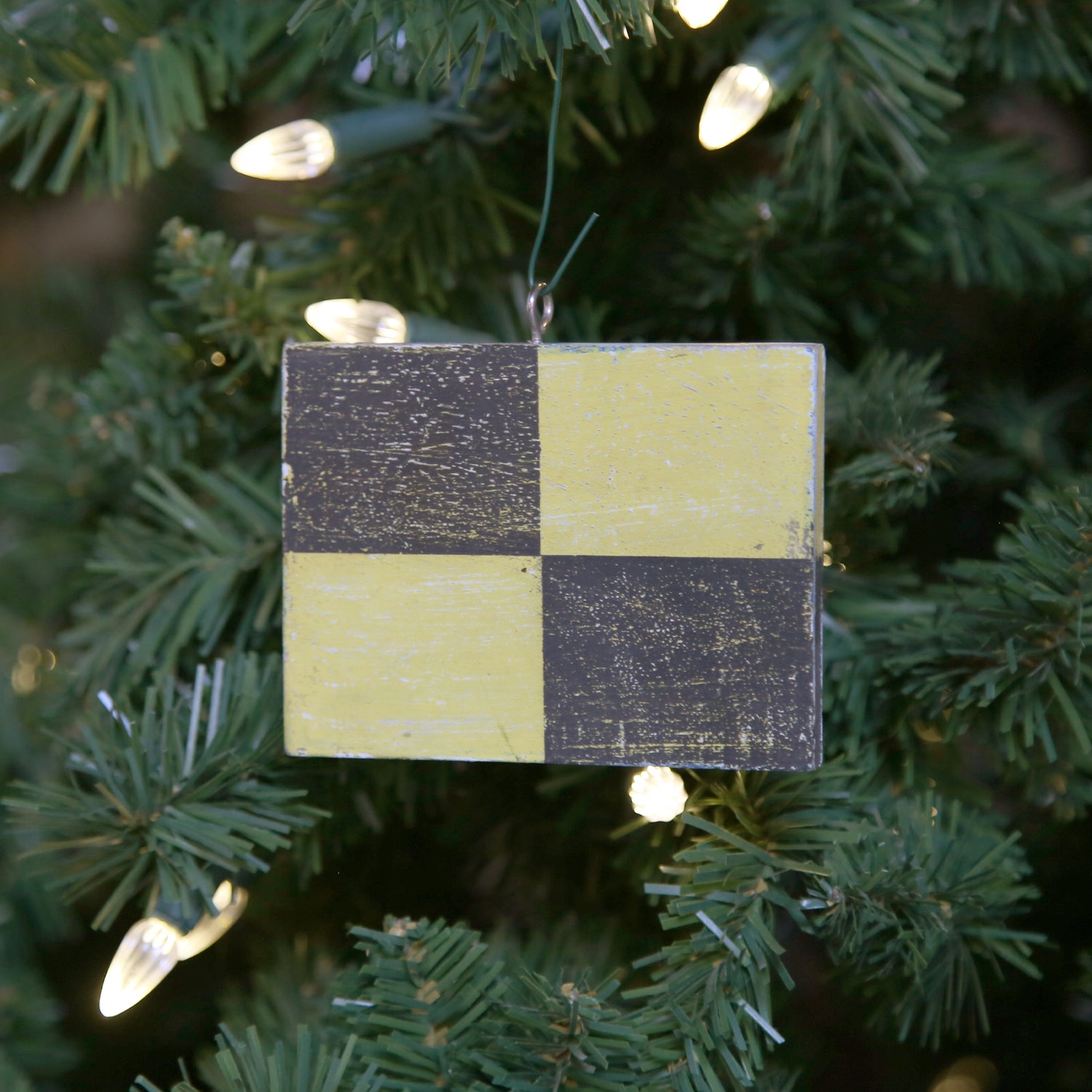 "L" Flag Vintage Ornament – My Signal Flags