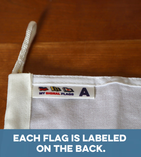 Individual Letter Nautical Signal Flags – My Signal Flags