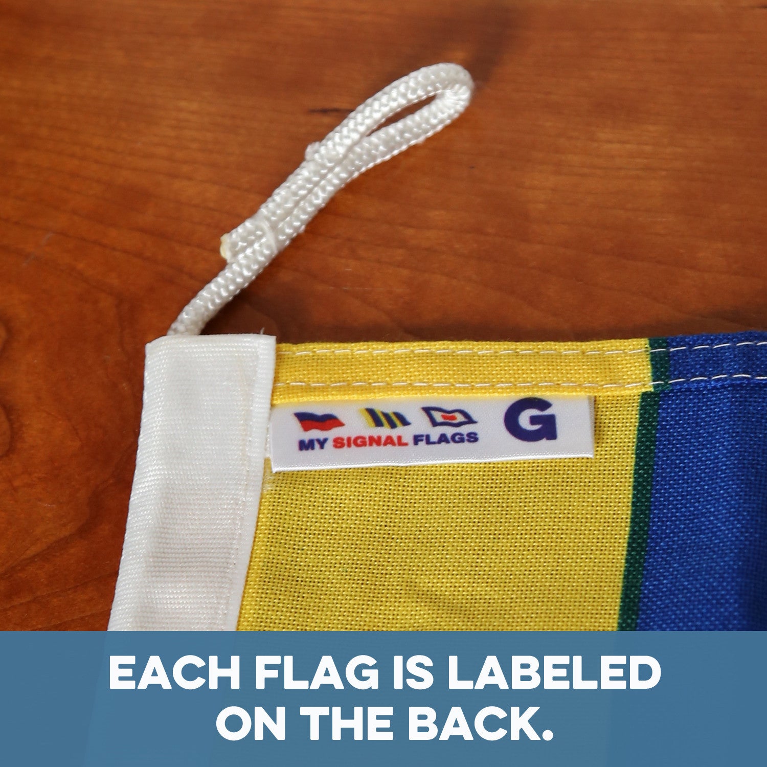 "G" Nautical Signal Code Flag – My Signal Flags