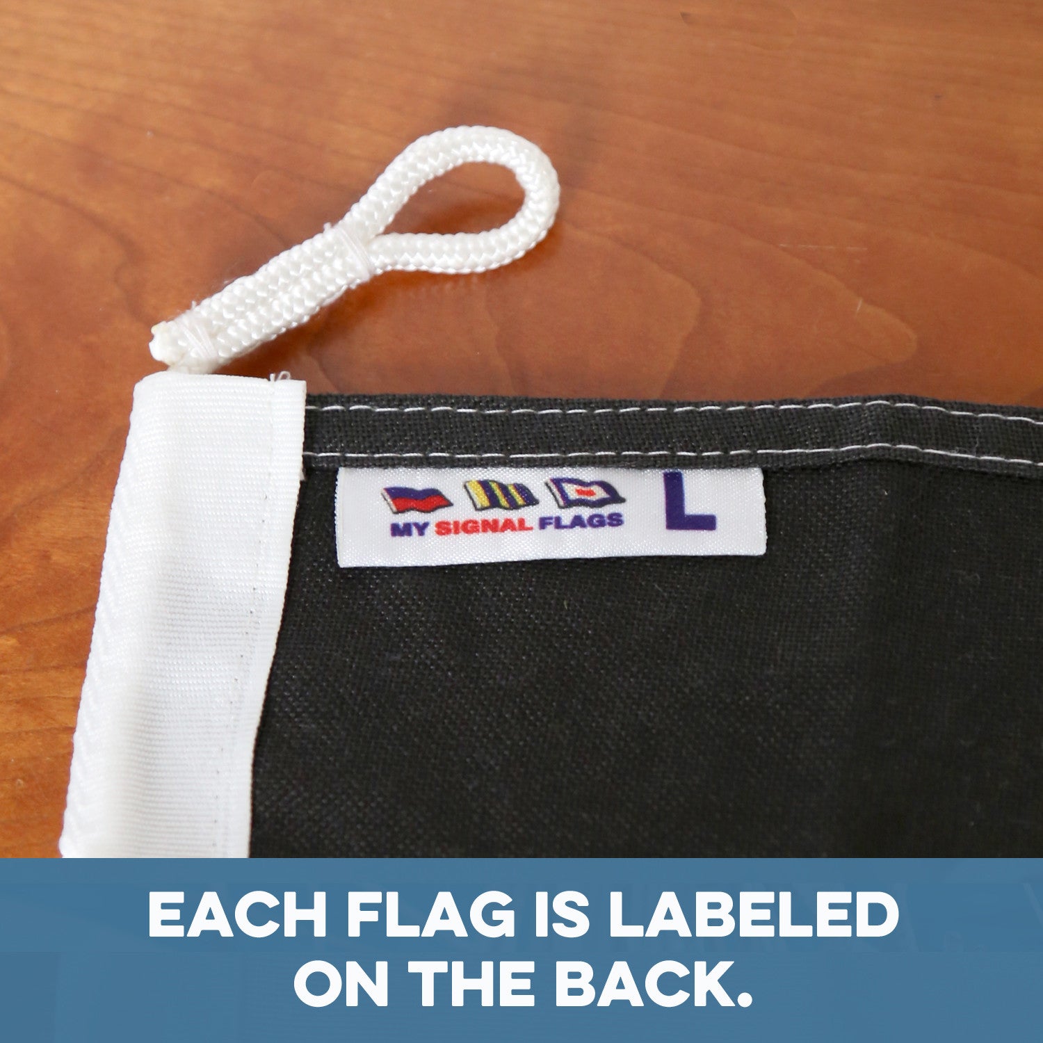 "L" Nautical Signal Code Flag – My Signal Flags