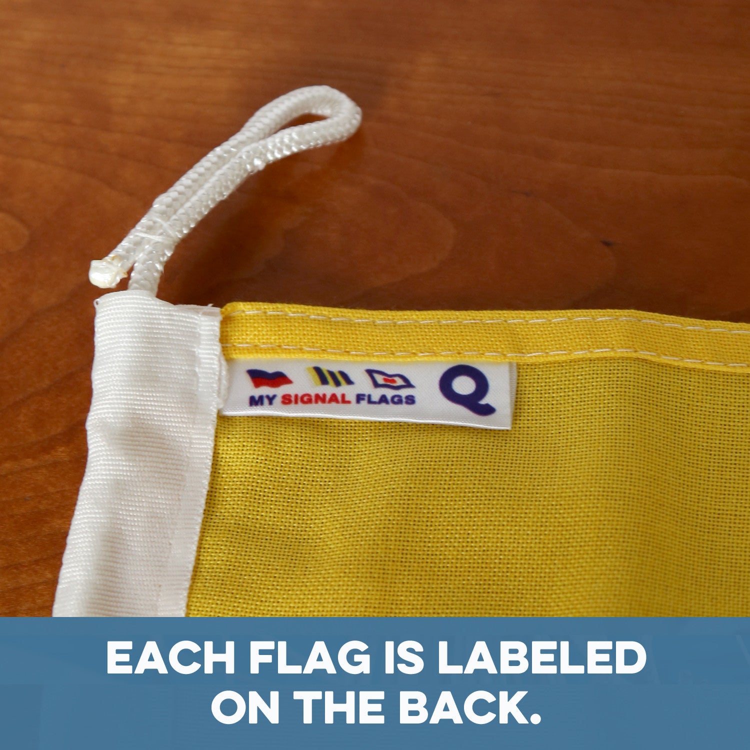 "Q" Nautical Signal Code Flag – My Signal Flags