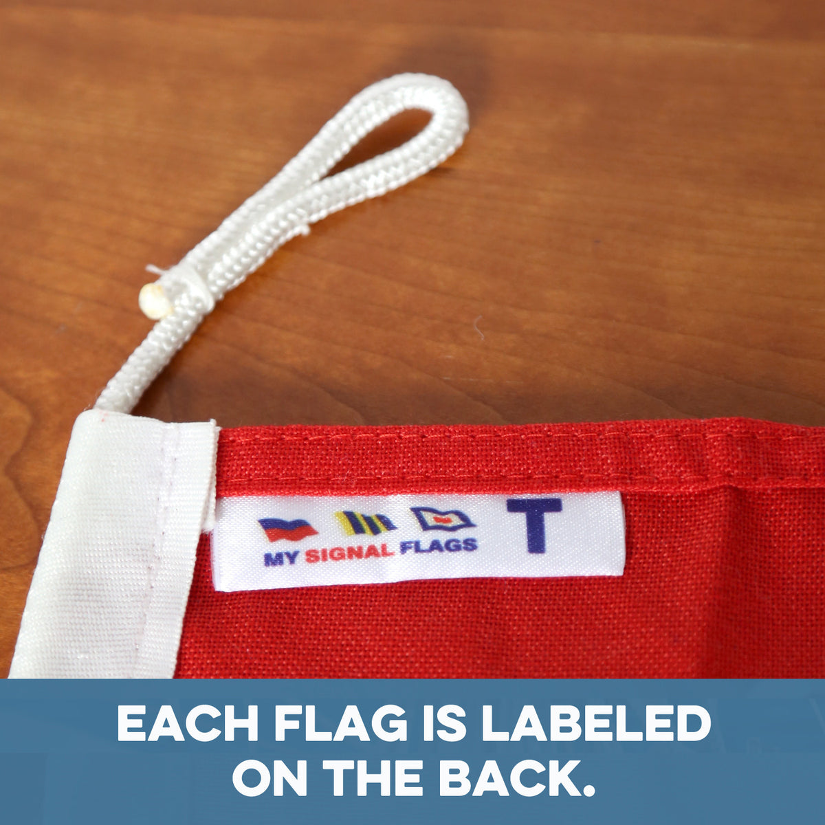 "T" Nautical Signal Code Flag – My Signal Flags