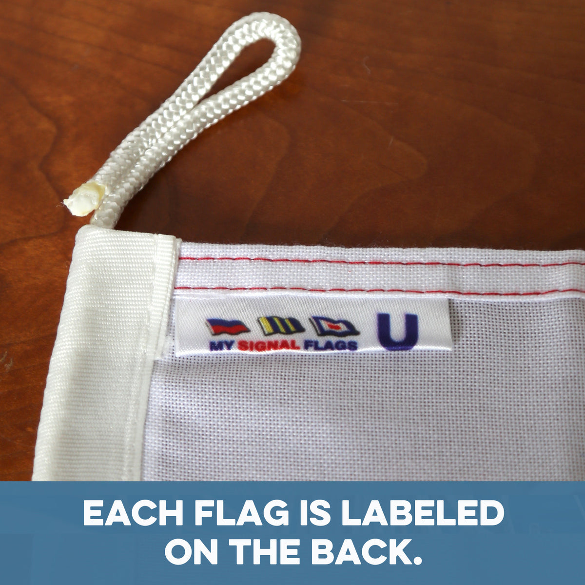 "U" Nautical Signal Code Flag – My Signal Flags